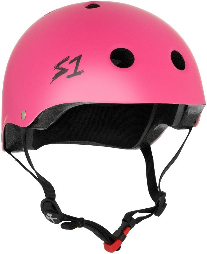 S1 Mini Lifer Helmet Hot Pink Gloss - S1 Helmets Canada : S1 Helmets Canada