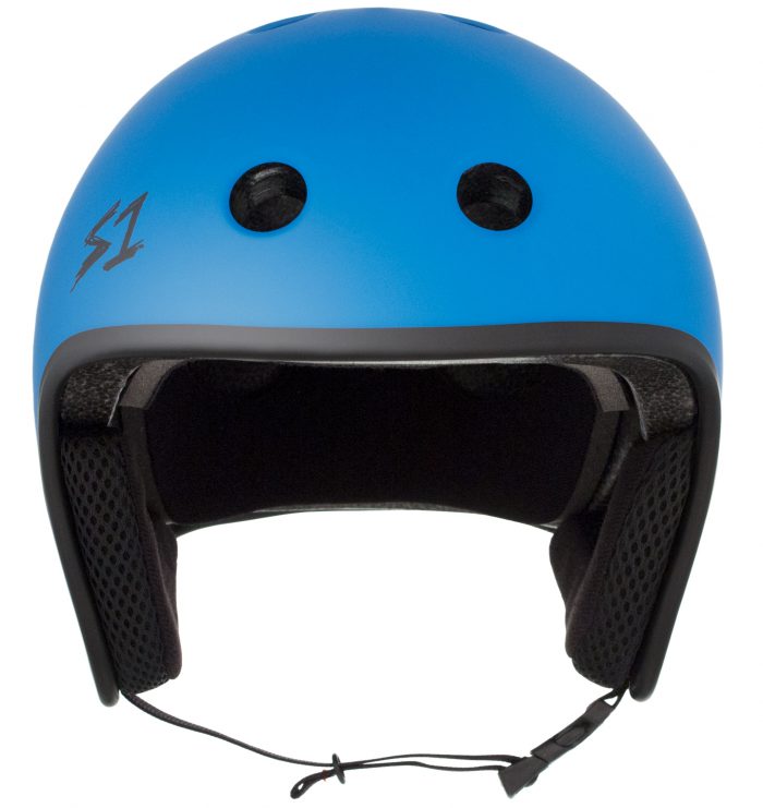 S1 Retro Lifer Helmet - Cyan Matte - S1 Helmets Canada : S1 Helmets Canada